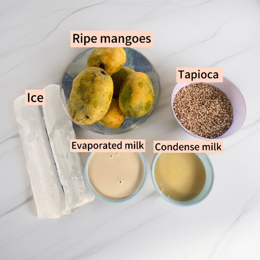 Milky Mango Tapioca Drink - WiViva